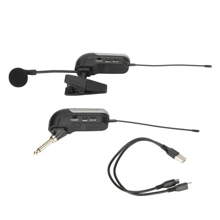 Pick Up Instrument Mic, 40m / 131ft UHF Clip Condenser Mic For Live ...