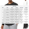 DayScoop Summer T-shirt for Men Solid Color T Shirt Fashion Long Sleeve ...