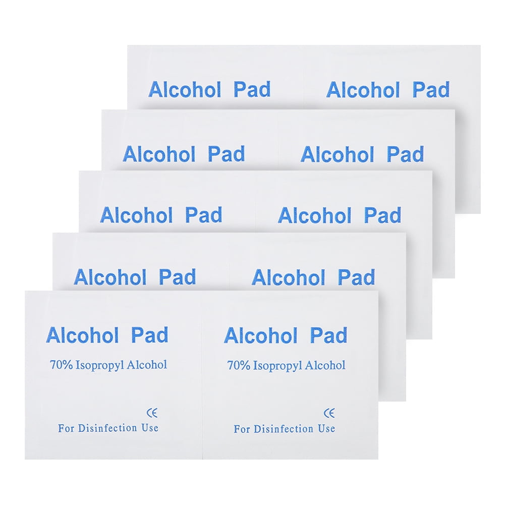 10 Uds. Toallitas desechables con Alcohol, almohadilla de algodón para ...
