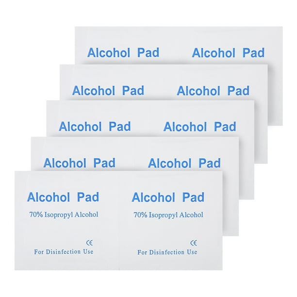 10 Uds. Toallitas desechables con Alcohol, almohadilla de algodón para ...
