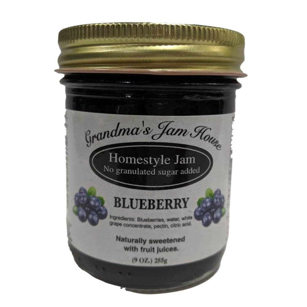 Grandma's Jam House No Sugar Added Jam - Homestyle Naturally Sweetened ...