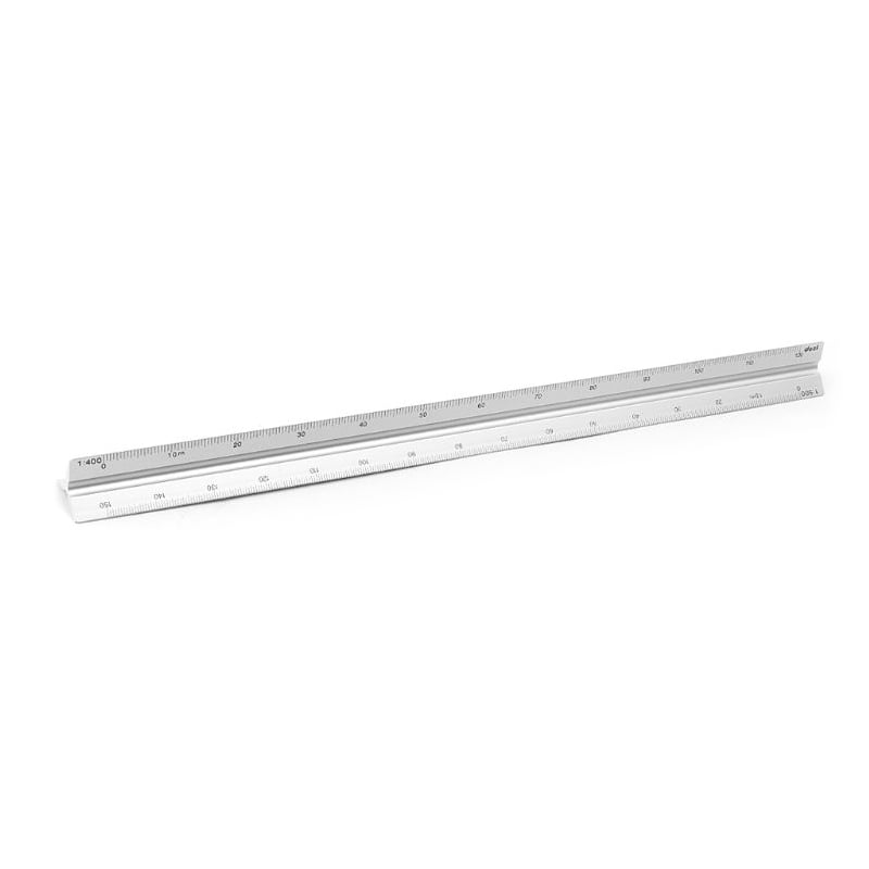 Buy 30cm Triangular Architect Scale Ruler Aluminum Scale Ruler for ...
