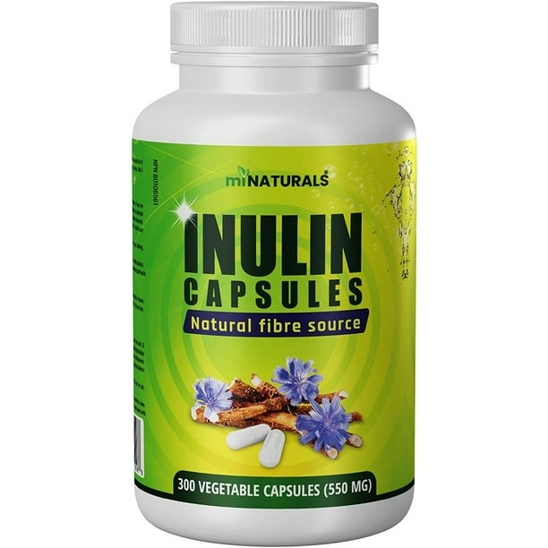 Pure Inulin Fiber Capsules (300 Veggie Caps) - Walmart.ca
