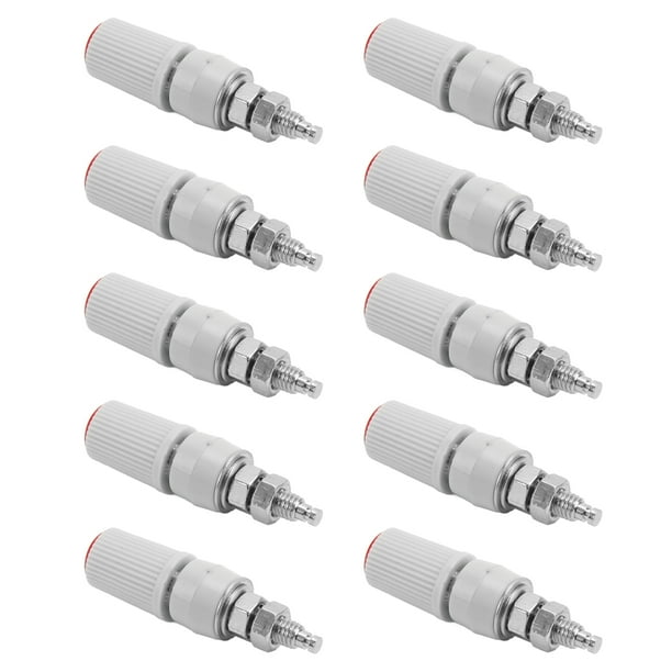 Banana Terminal Socket,10pcs 4mm Banana Binding Banana Terminal Adapter ...