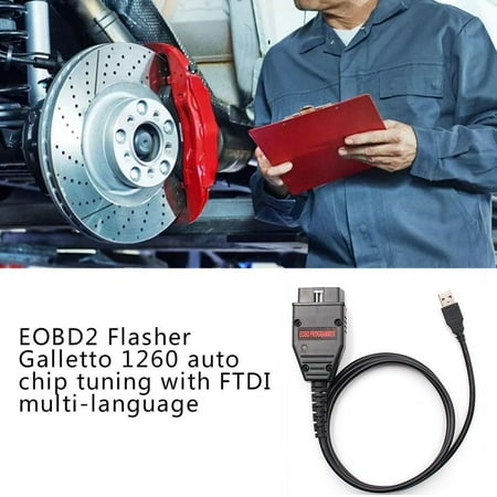 Eobd2 Flasher Galletto 1260 Auto Chip Tuning With Ftdi Multi-Language ...