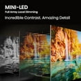 Hisense 65-Inch Class U6 Series Mini-LED ULED 4K UHD Google Smart TV (65U6N) - QLED Quantum Dot ...