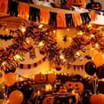 Battery Powered Halloween Ribbon Led Light Strings Blended with Pumpkin ...