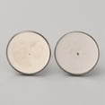 304 Stainless Steel Cuff Button Cufflink Findings for Apparel ...