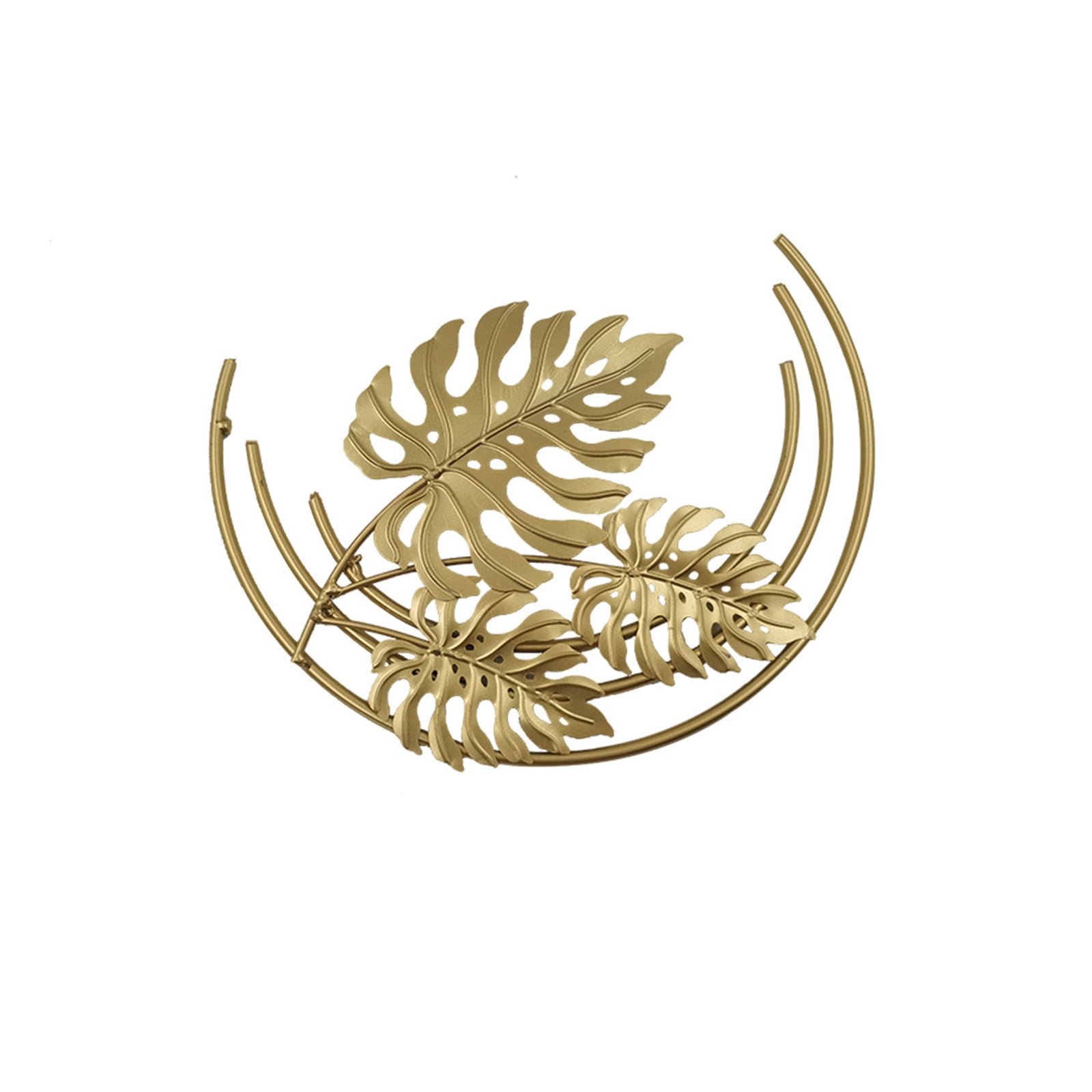Gold Wall Decor, 9.1 Inch Iron Wall Sculptures, Metal Wall Art, Gold ...