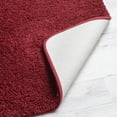 Mainstays Basic Skid Resistant Polyester Bath Rug, 24" x 40", Merlot ...