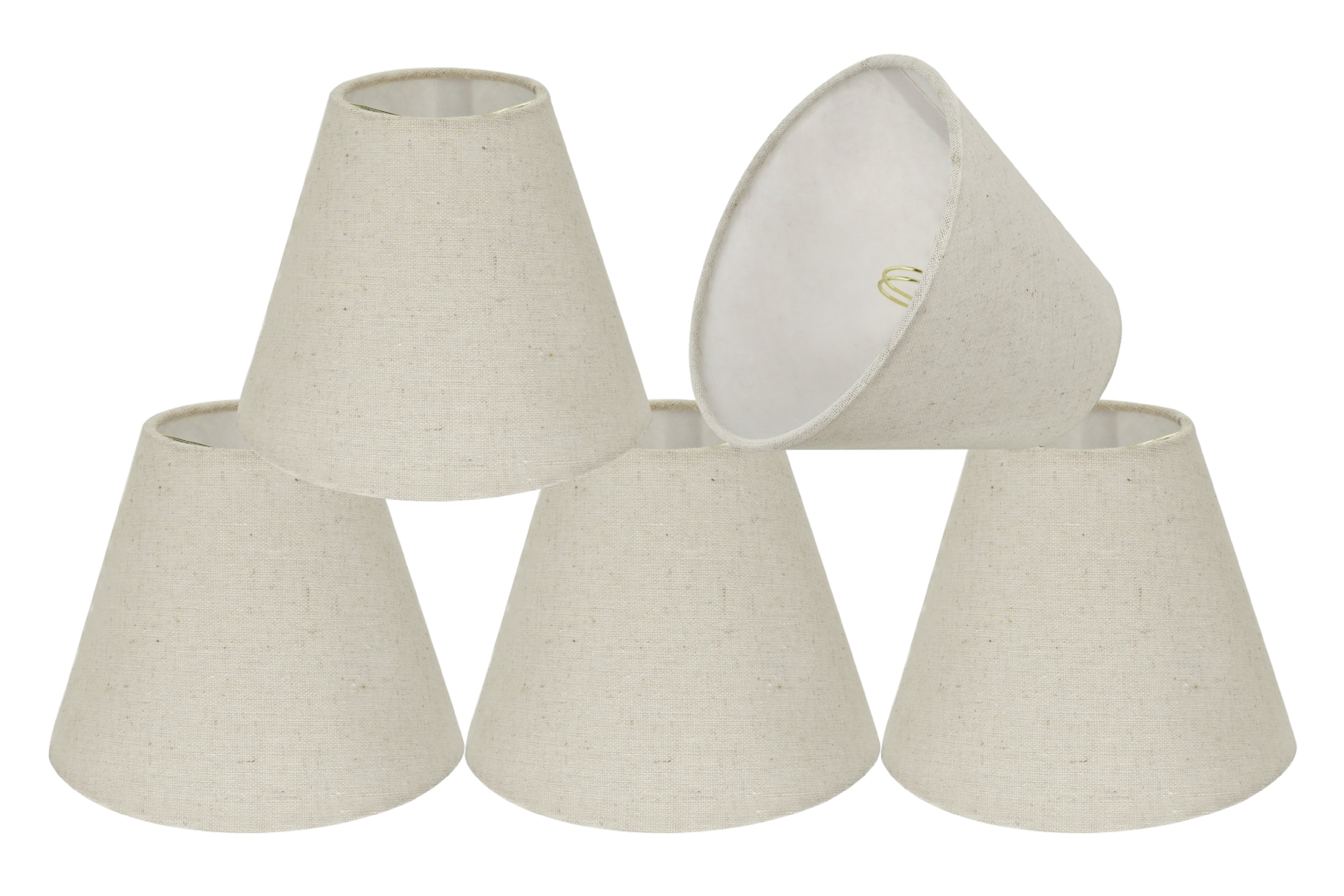 Aspen Creative 32038-5 Small Hardback Empire Shape Chandelier Clip-On ...