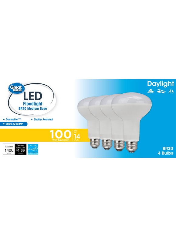 Great Value Light Bulbs in Shop Light Bulbs by Brand - Walmart.com