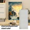 Xssm Diamond Painting Ruler - Stainless Steel, Neat & Fast Point ...