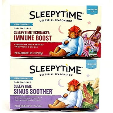 Celestial Seasonings Sleepytime Sinus Soother Tea Bags, 20ct (Pack of 6 ...
