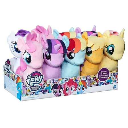 Hasbro HSBB9820 My Little Pony Soft Plush, Assorted Colors - Set of 9 ...