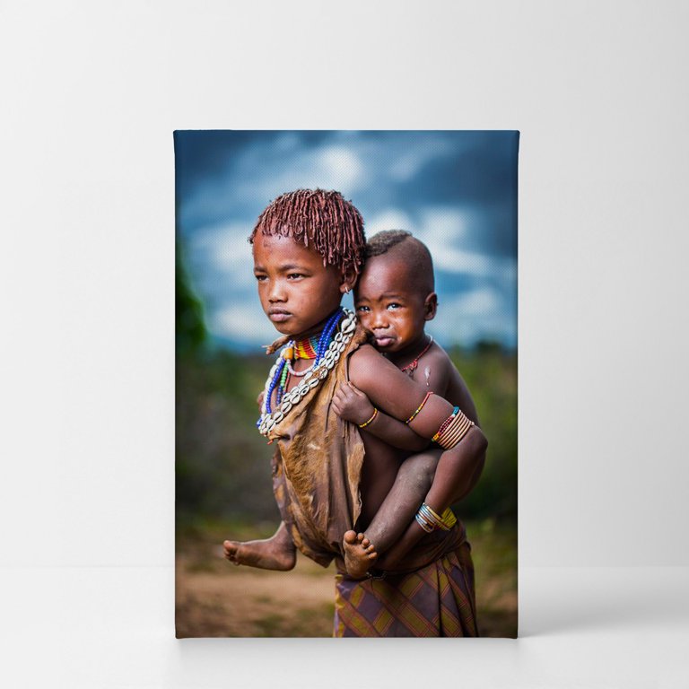 Paintings Of African Children