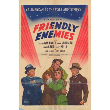 Friendly Enemies Movie Poster (11 x 17) | Walmart Canada