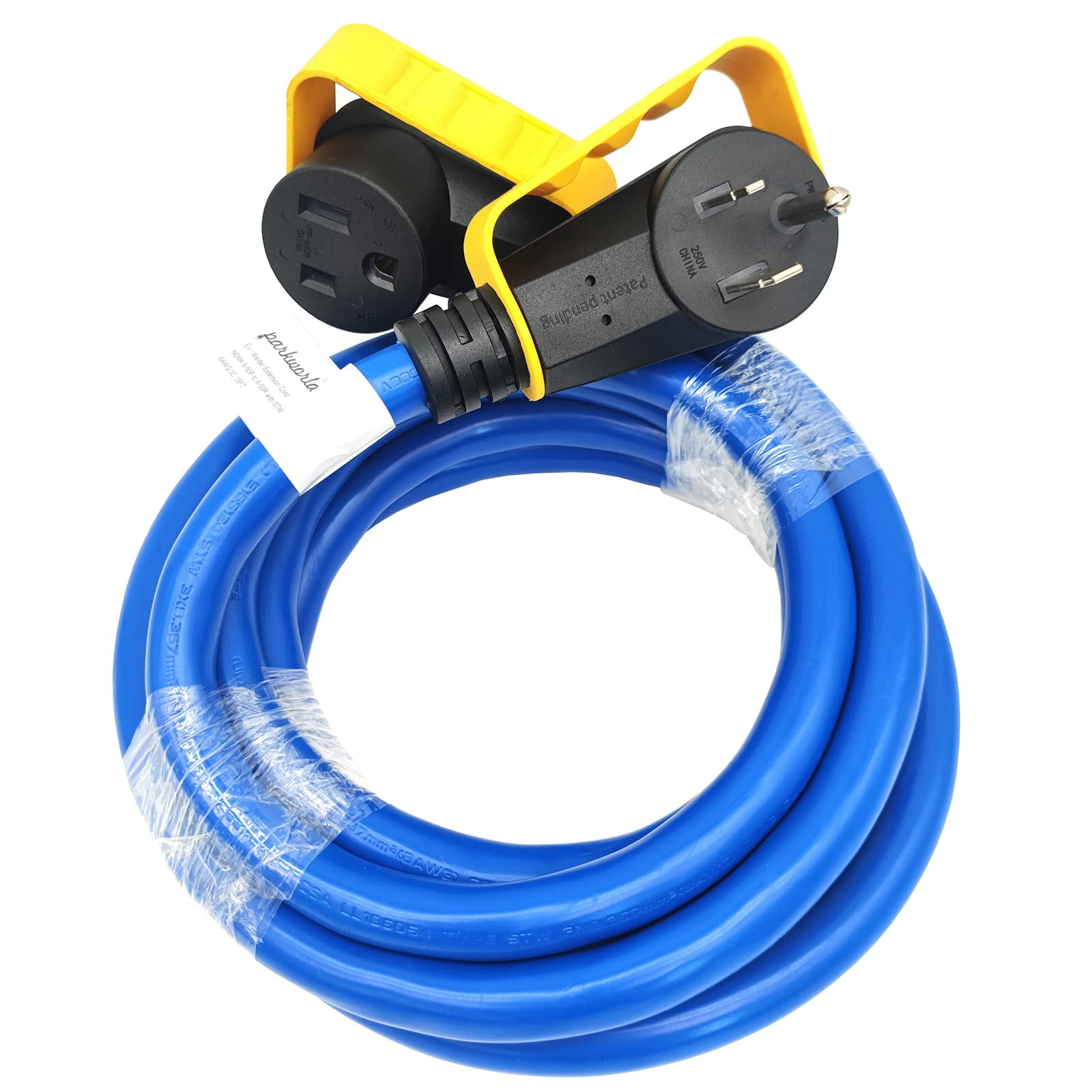 Parkworld 66204 Welder 50A Extension Cord 3-Prong 50amp NEMA 6-50 ...