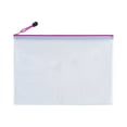 12 Pack Zipper Pouches for Organizing, Letter Size A4 Size Zipper Bags ...