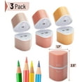 Mr. Pen Pencil Sharpeners Manual, 3 Pack, 3 Hole, Multipurpose for ...