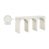 Meridian Furniture June Cream Oak Console Table - Walmart.com