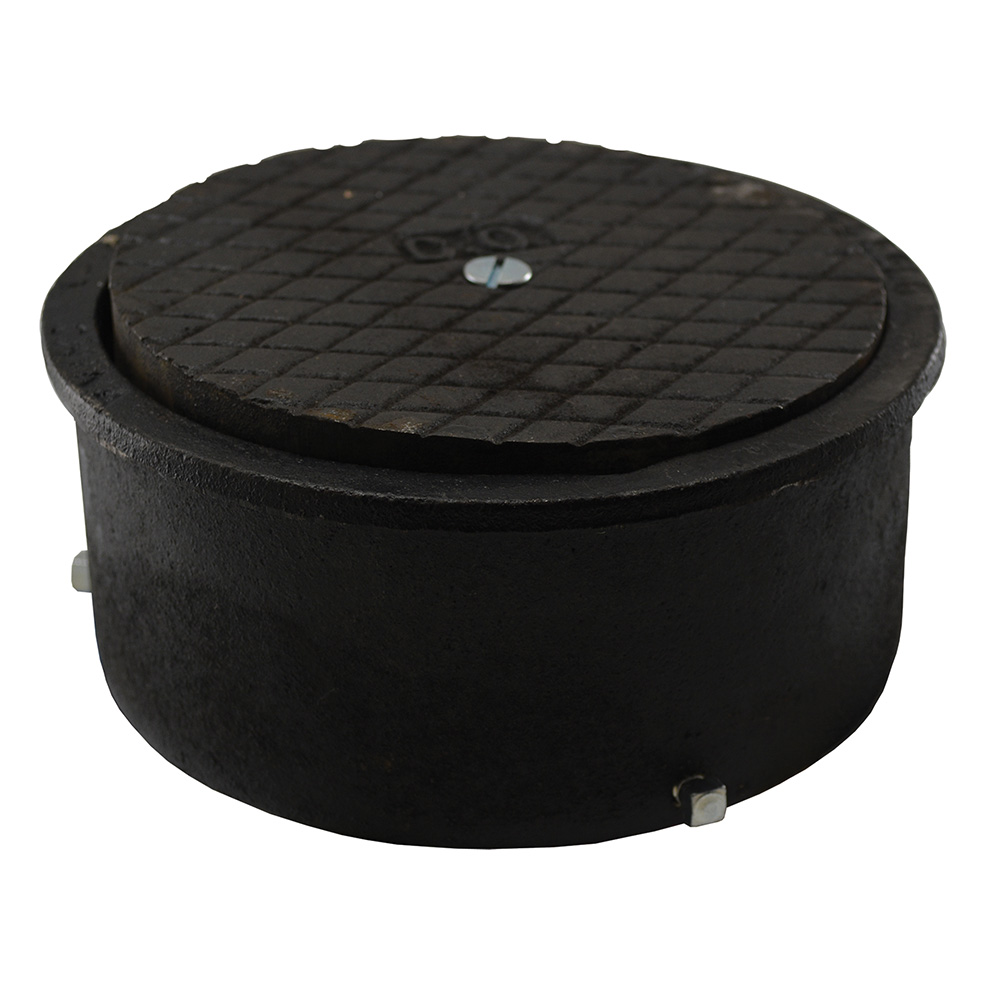 2" and 3" Adjustable Access Cover with 5-1/4" Cast Iron Cover with ...