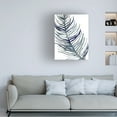 Emma Scarvey 'Blue Feathered Palm I' Canvas Art - Walmart.com