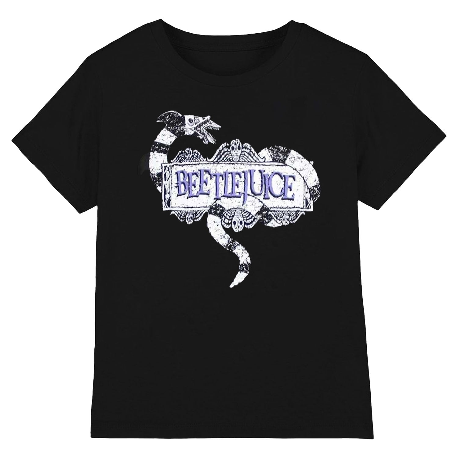 Click here for Beetlejuice Adult Snake Badge T-Shirt Xl prices