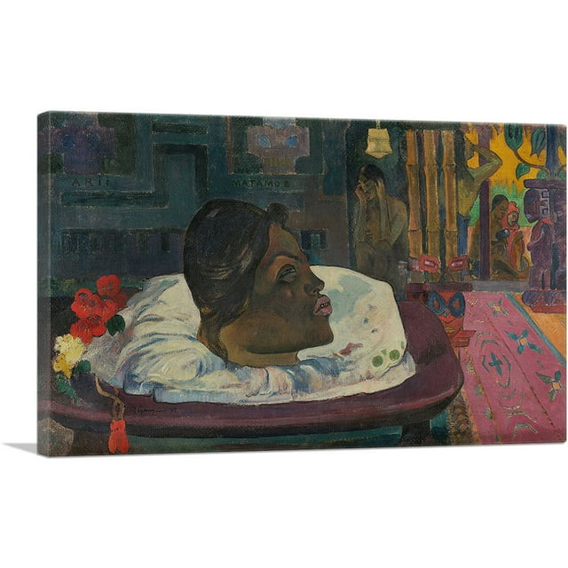 ARTCANVAS The Royal End 1892 Canvas Art Print by Paul Gauguin - Size ...