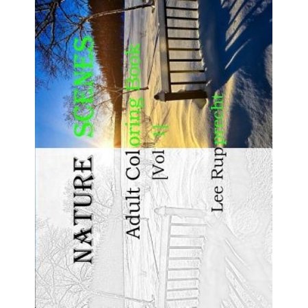 Nature Scene: Adult Coloring Book | Walmart Canada