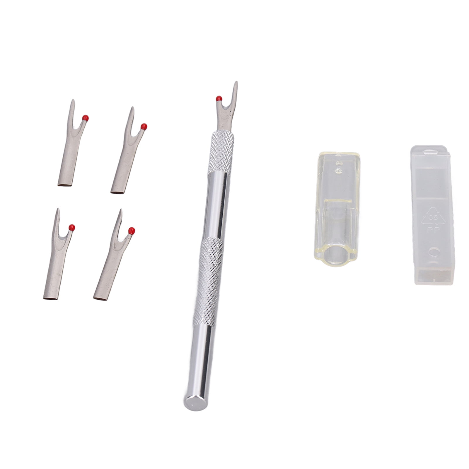 Seam Cutter, 5 Pcs Metal Seam Ripper Set with Replacement Blade ...