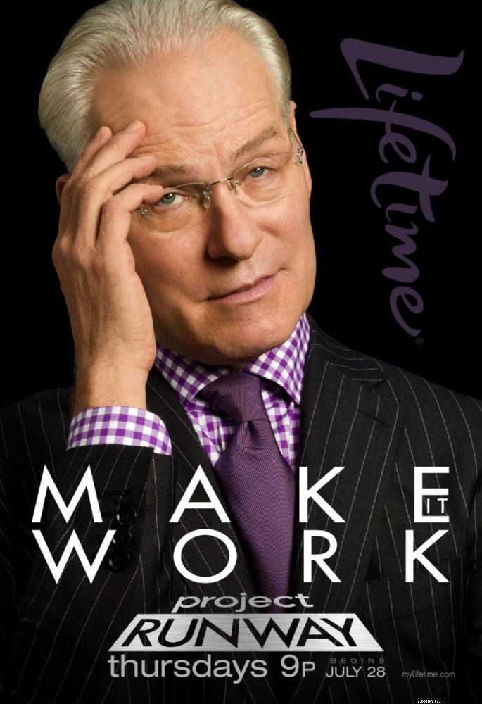 Project Runway poster 12x16 Print on Metal Sign 12in x 16in #102328 ...