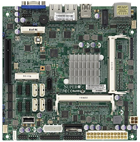 Supermicro X10SBA Motherboard - Mini-ITX Form Factor - Intel Celeron J1900 -Socket FCBGA1170 ...