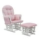 Willow Replacement Cushions for Glider Rocking Chair, Pink Swirl ...