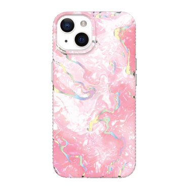 onn. Blush Fleck Shell Phone Case for iPhone 14 / iPhone 13 - Walmart.com
