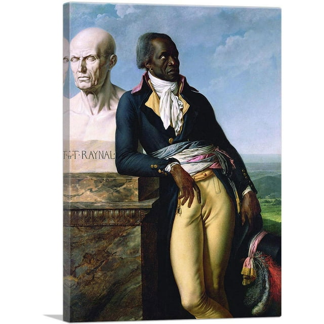 ARTCANVAS Portrait Of Jean-Baptiste Belley Canvas Art Print by Anne ...