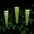 ACHLA Designs Solar Sparkle Lighting Cones - Set of 3 - Walmart.com