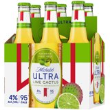 Michelob Ultra Lime Cactus American Beer 6 Pack 12 fl oz Glass Bottles ...