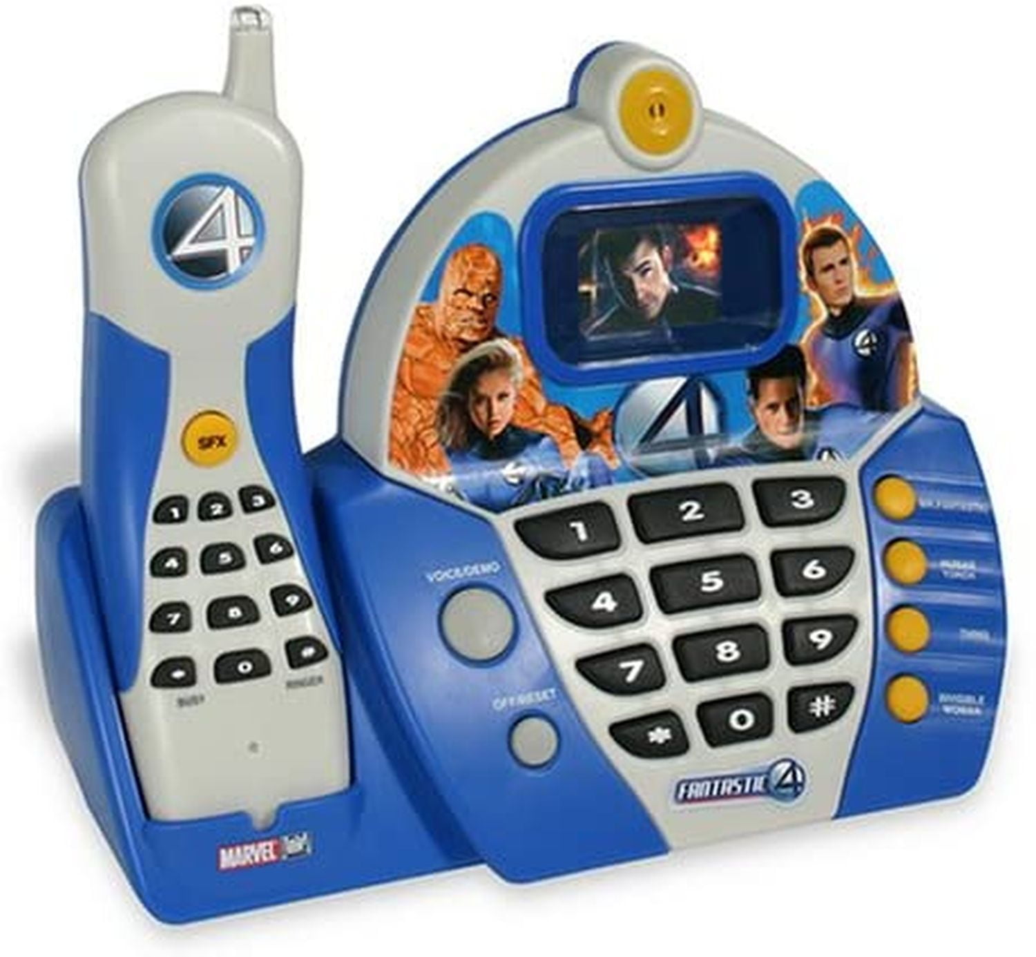 Fantastic 4 Voice Dialing Picture Phone Playset - Walmart.com