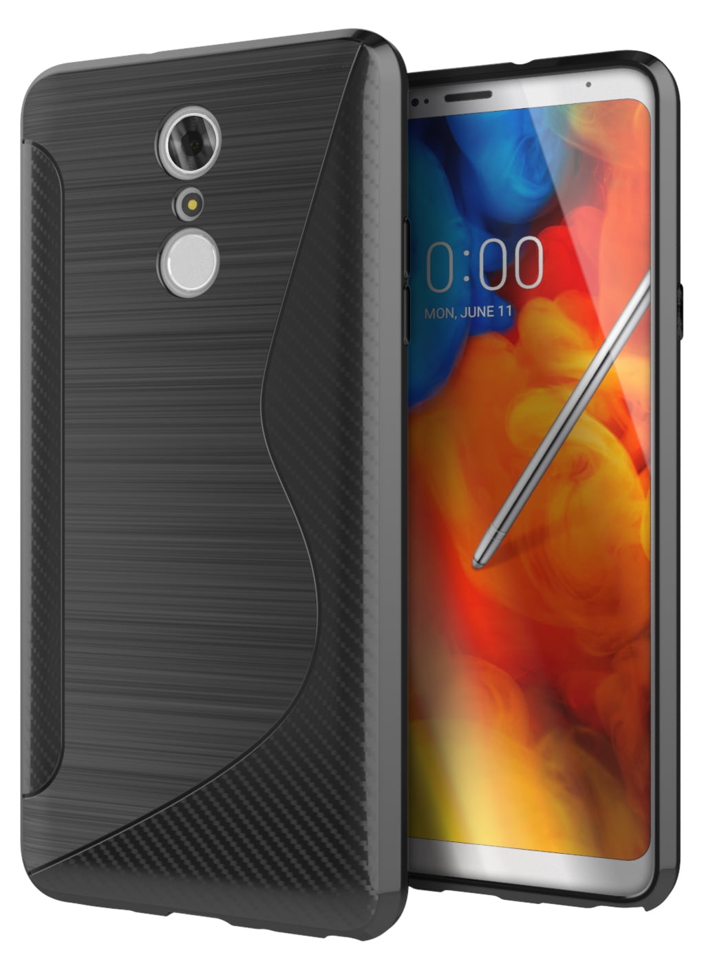Cimo Slim Wave LG Stylo 4 Case, Q Stylus Case with Premium TPU ... Cimo Slim Wave LG Stylo 4 Case, Q Stylus Case with Premium TPU ...
