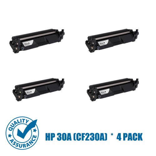 Click here for Printer Pro 4 Pack Hp 30a (Cf230a) Black Toner Car... prices