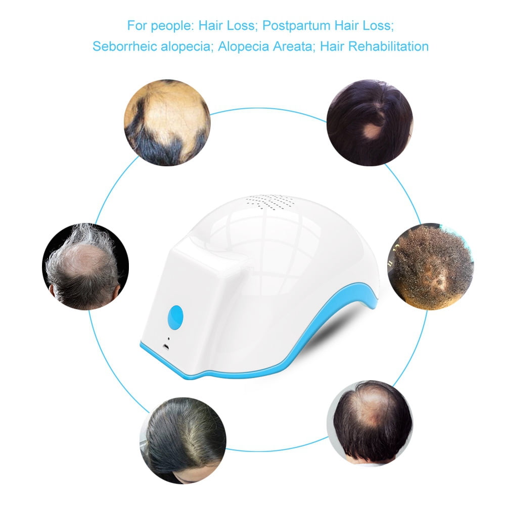 Buy Octpeak Hair Grow Helmet Hair Regrow Cap Helmet 80 Diodes Hair