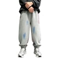 Boys' Graffiti Print Sweatpants, Eye-catching pattern and side pockets ...