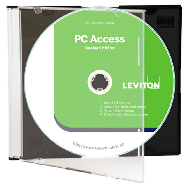 Leviton Security and Automation LV1105W PC Access Software for Dealers ...