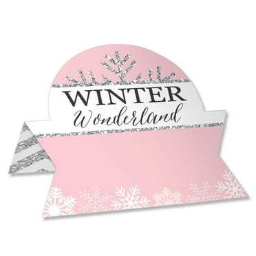 Big Dot of Happiness Winter Wonderland - Snowflake Holiday Party and ...
