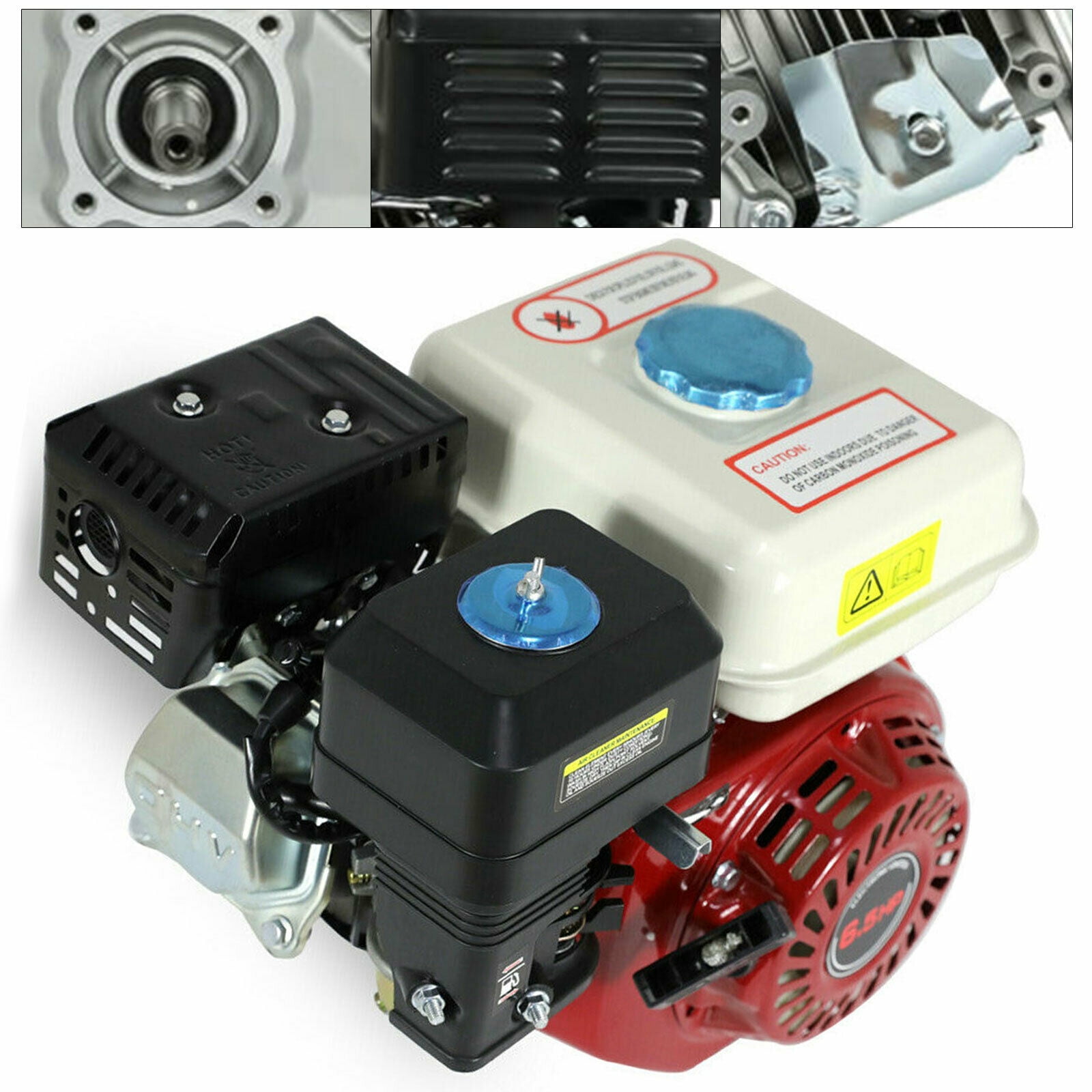 Buy TFCFL 4.8kW 6.5HP 4 Stroke Industrial Grade Gas Engine for GX160 ...