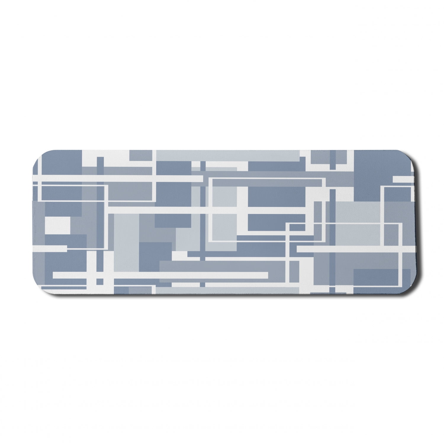 Geometric Computer Mouse Pad, Minimalist Futuristic Digital Bars ...