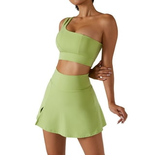 Women's Tankini Swimsuits Swimwear 2 Piece Normal High Waisted Green ...