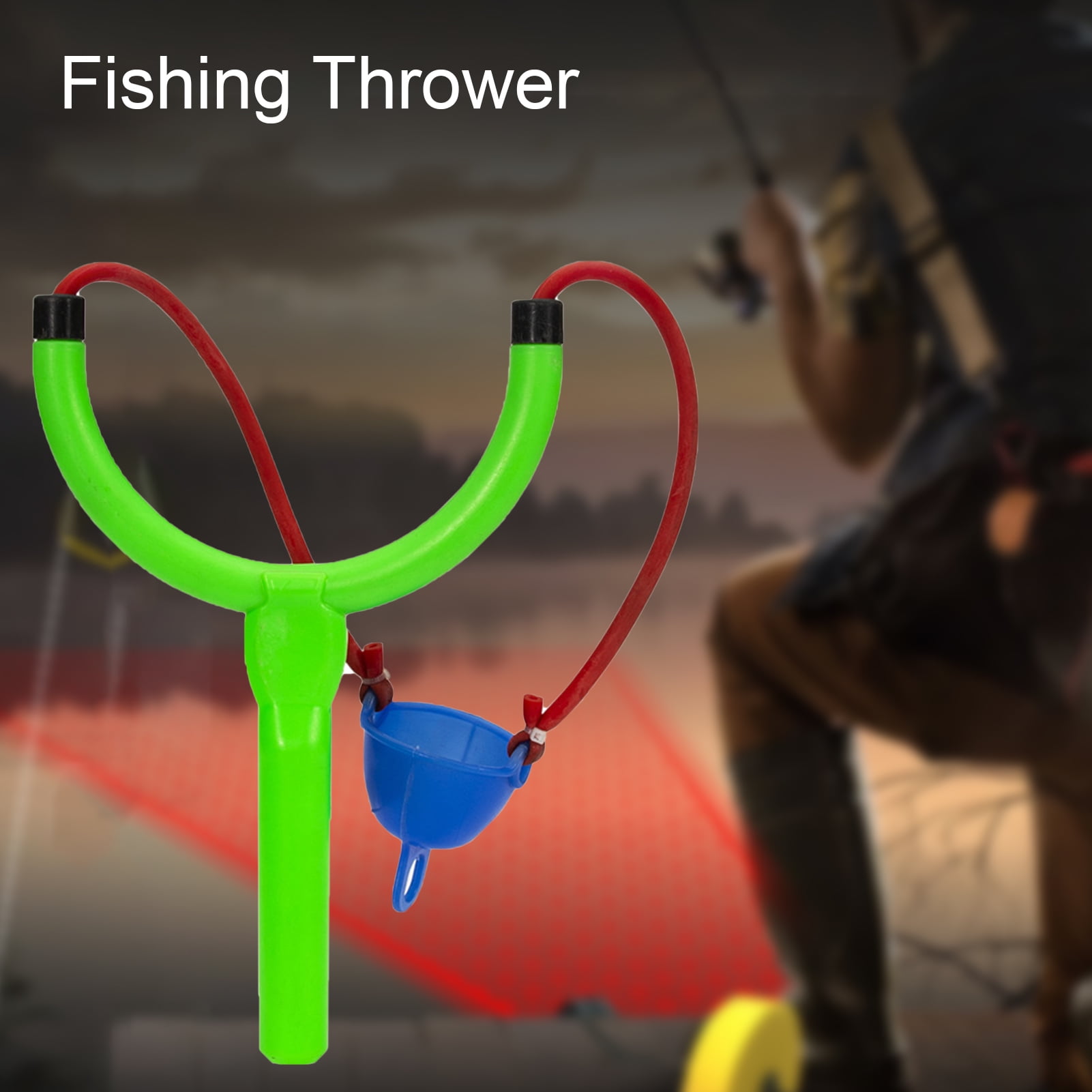 Fishing Thrower Europe Style Throw Baits ABS Slingshot Carp Catpult ...