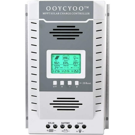 MPPT Charge Controller 100 amp 12V/24V Auto, 100A Solar Panel Charge ...